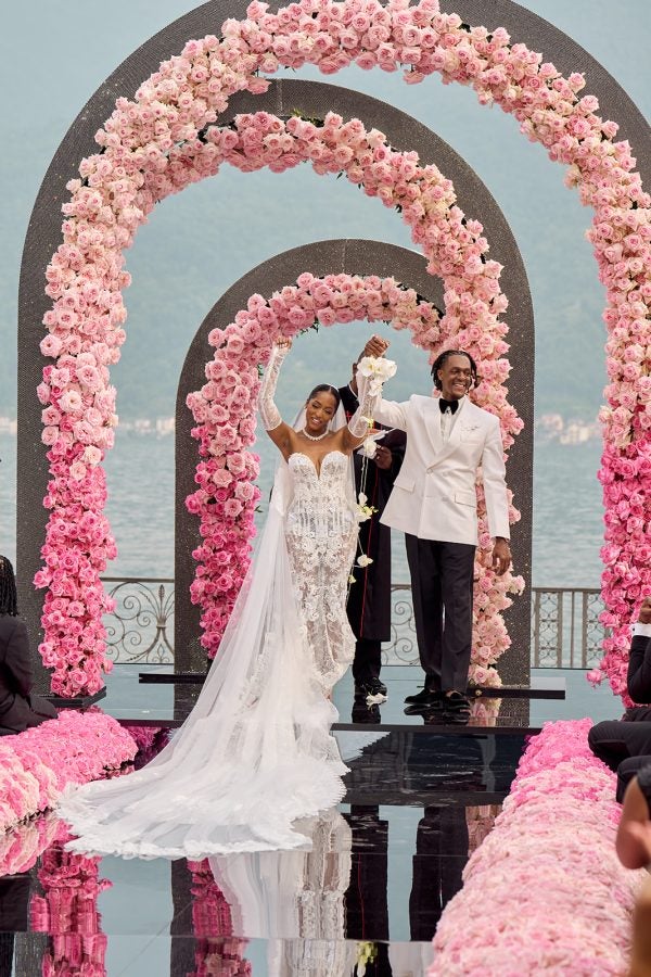 Exclusive: Inside Rajon Rondo And LaToia Fitzgerald's Lake Como Wedding ...