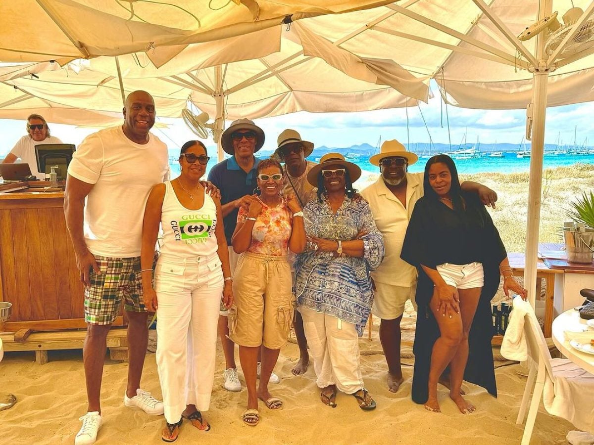 Magic Johnson Kicks Off Annual Star-Studded Couples Yacht Trip | Essence