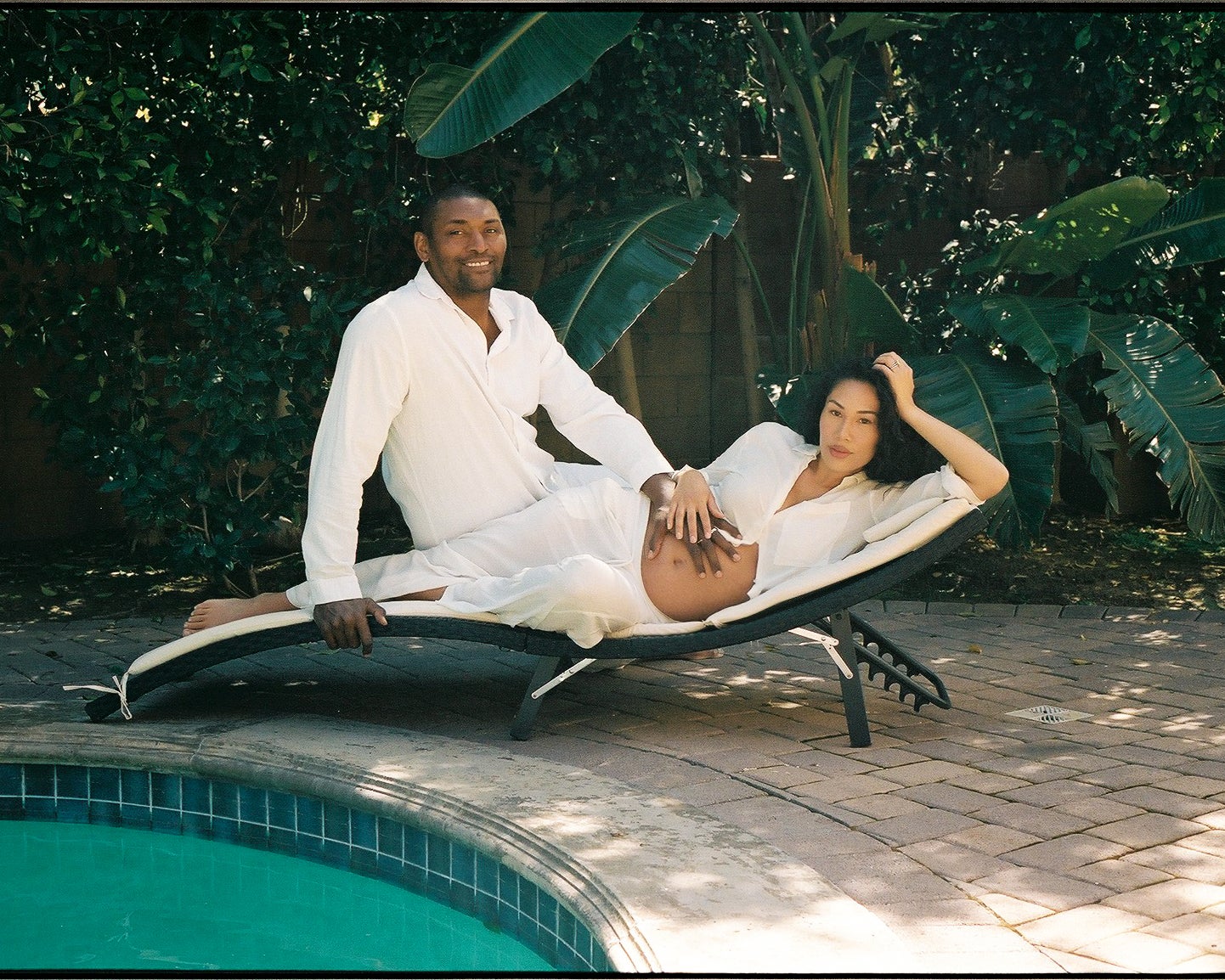 Exclusive: Metta World Peace, Wife Maya Share Pics From Maternity Shoot ...