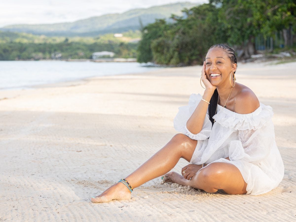 Tia Mowry Enjoyed A Getaway At Sandals Dunn's River In Jamaica | Essence