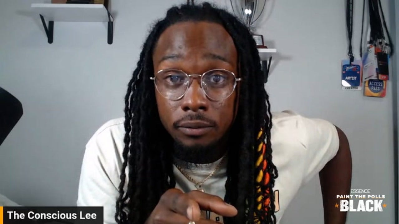 WATCH: Paint the Polls Black - Conscious Lee Talks Being Mindful of Opportunities - Essence ...