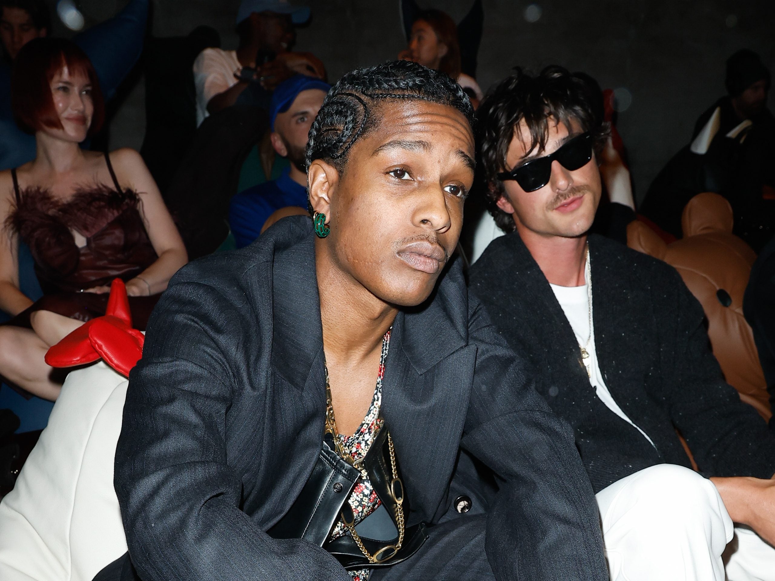 Met Gala Co-Chair A$AP Rocky Sports Intricate Cornrows - Essence | Essence