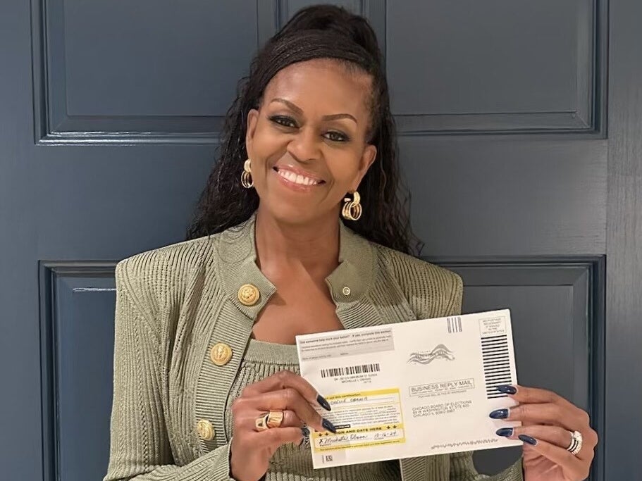Michelle Obama’s Voting Plan: Our Forever First Lady Votes by Mail ...
